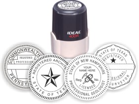 Engineer/Architect Stamps - RubberStampChamp.com - Free Shipping