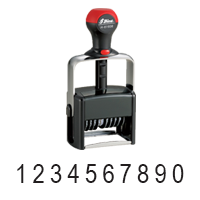 Alpha Numeric Stamps | Rubber Stamp Champ