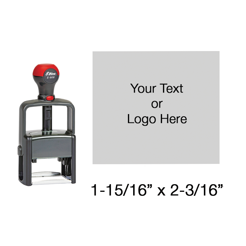 Shiny E-906 Heavy Duty Self-Inking Stamp | Rubber Stamp Champ