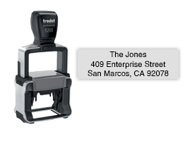 3 Line Address Heavy Duty Trodat | Rubber Stamp Champ