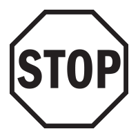 Stop Sign Rubber Stamp | Rubber Stamp Champ