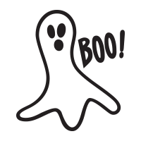 Ghost Rubber Stamp | Rubber Stamp Champ