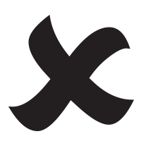 Swish Style "X" Icon Rubber Stamp | Rubber Stamp Champ