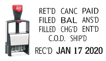 Dial-A-Phrase Daters | Rubber Stamp Champ