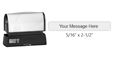 2000 Plus HD Series Pre-Inked Rubber Stamps | Rubber Stamp Champ