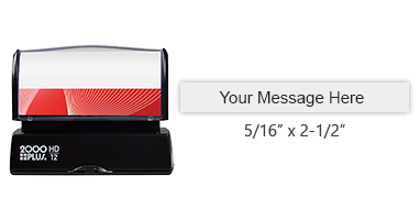2000 Plus HD Series Quick Dry Stamps | Rubber Stamp Champ