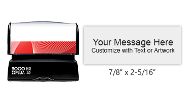 2000 Plus HD Series Quick Dry Stamps | Rubber Stamp Champ