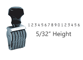 Pullman XCPN 1 - 16 Band Numeric Stamp | Rubber Stamp Champ