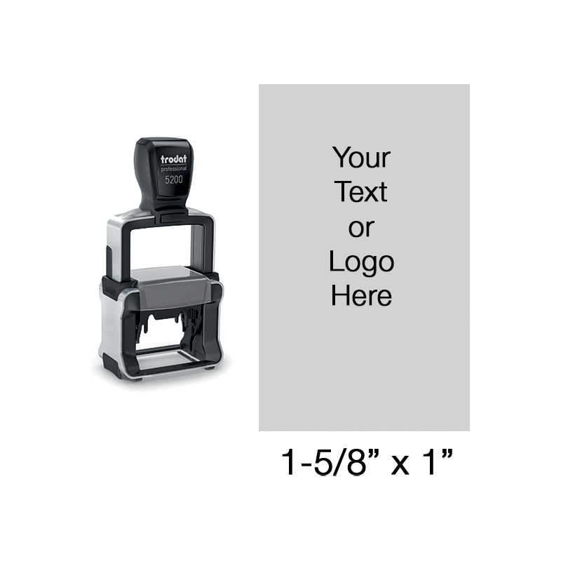Trodat 5200 Professional Vertical Self-Inking Stamp | Rubber Stamp Champ