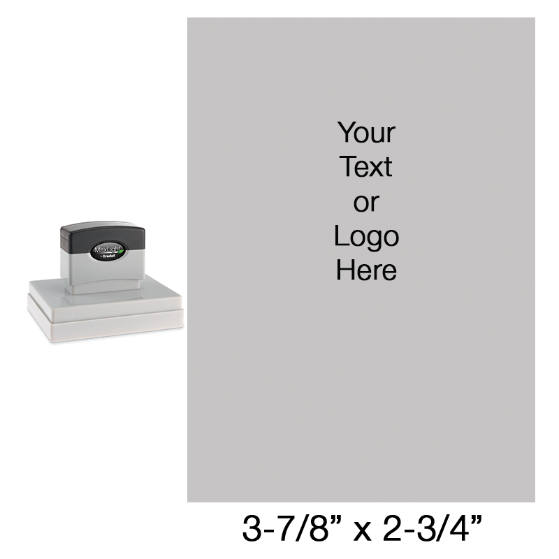 MaxLight XL-700 Vertical Pre-Inked Stamp | Rubber Stamp Champ