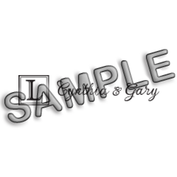 Engraved Plate Wedding Name Stamp | Rubber Stamp Champ