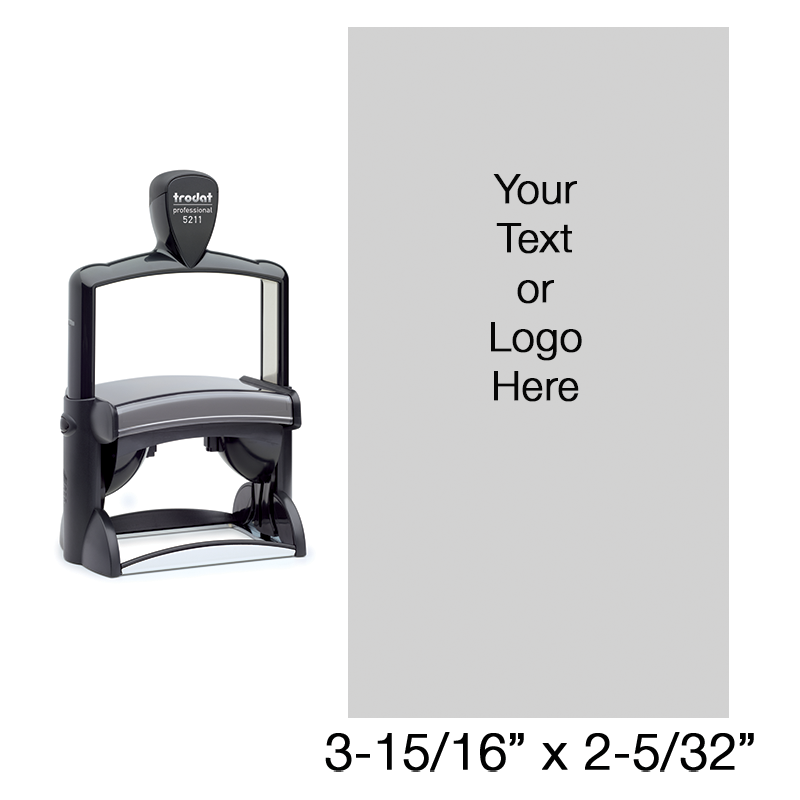Trodat 5211 Professional Vertical Self-Inking Stamp | Rubber Stamp Champ