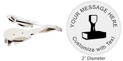 2" Shiny Embosser Insert | Rubber Stamp Champ