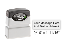 MaxLight Pre-Inked Rubber Stamps | Rubber Stamp Champ