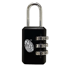 Combination Lock for Notary Supply Bags | Rubber Stamp Champ