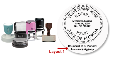 Florida Notary Stamps & Seals | Rubber Stamp Champ