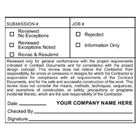 Deluxe Architect Review Stamp | Rubber Stamp Champ