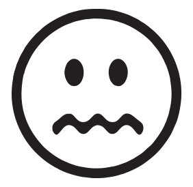 Squiggly Face Teacher Stamp | Rubber Stamp Champ