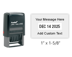 Trodat Printy 4750 Custom Self-Inking Dater | Rubber Stamp Champ
